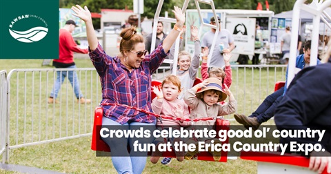 Crowds celebrate good ol’ country fun at the Erica Country Expo
